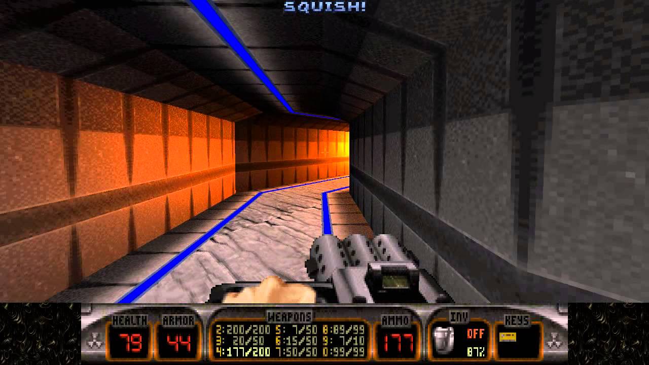 Duke Nukem 3D: Atomic Edition - E2L7: Lunar Reactor - YouTube