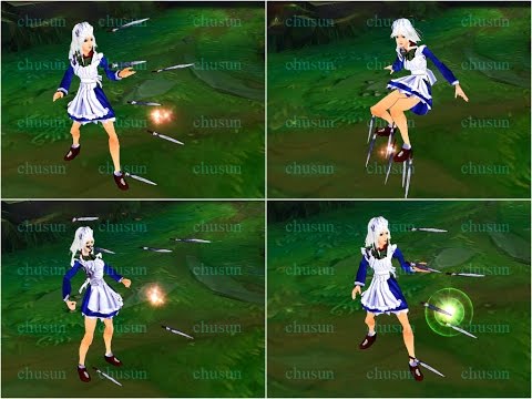 Irelia Crestfall Sakuya - 3D Mod Skin LoL