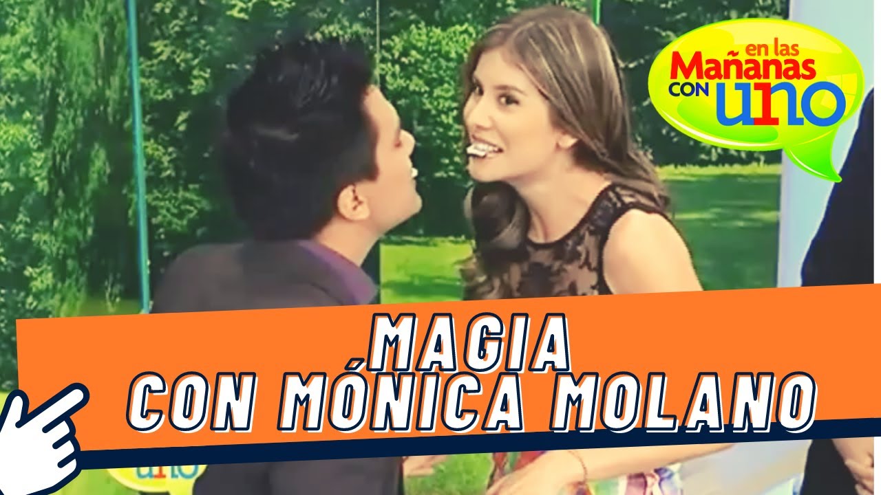 Mago sorprende a MÓNICA MOLANO en Mañanas con Uno | Germán Arciniegas ...