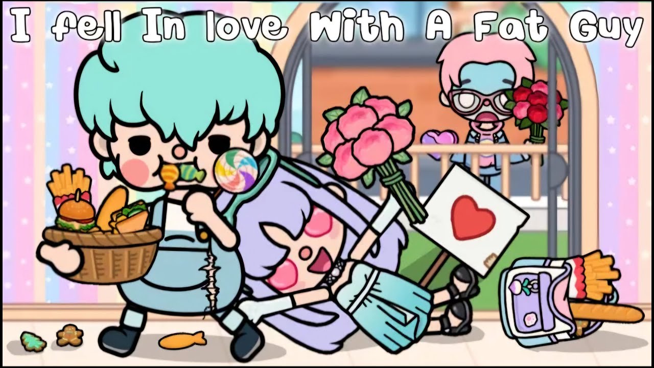 I fell in love with a fat man 🥰🥰 Toca life story/ Toca boca - YouTube