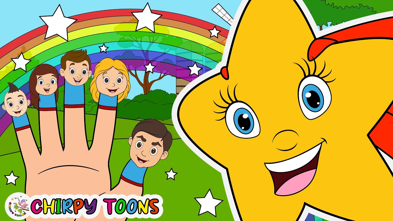 Twinkle Twinkle Little Star + Finger Family - Nursery Rhymes & Kids ...