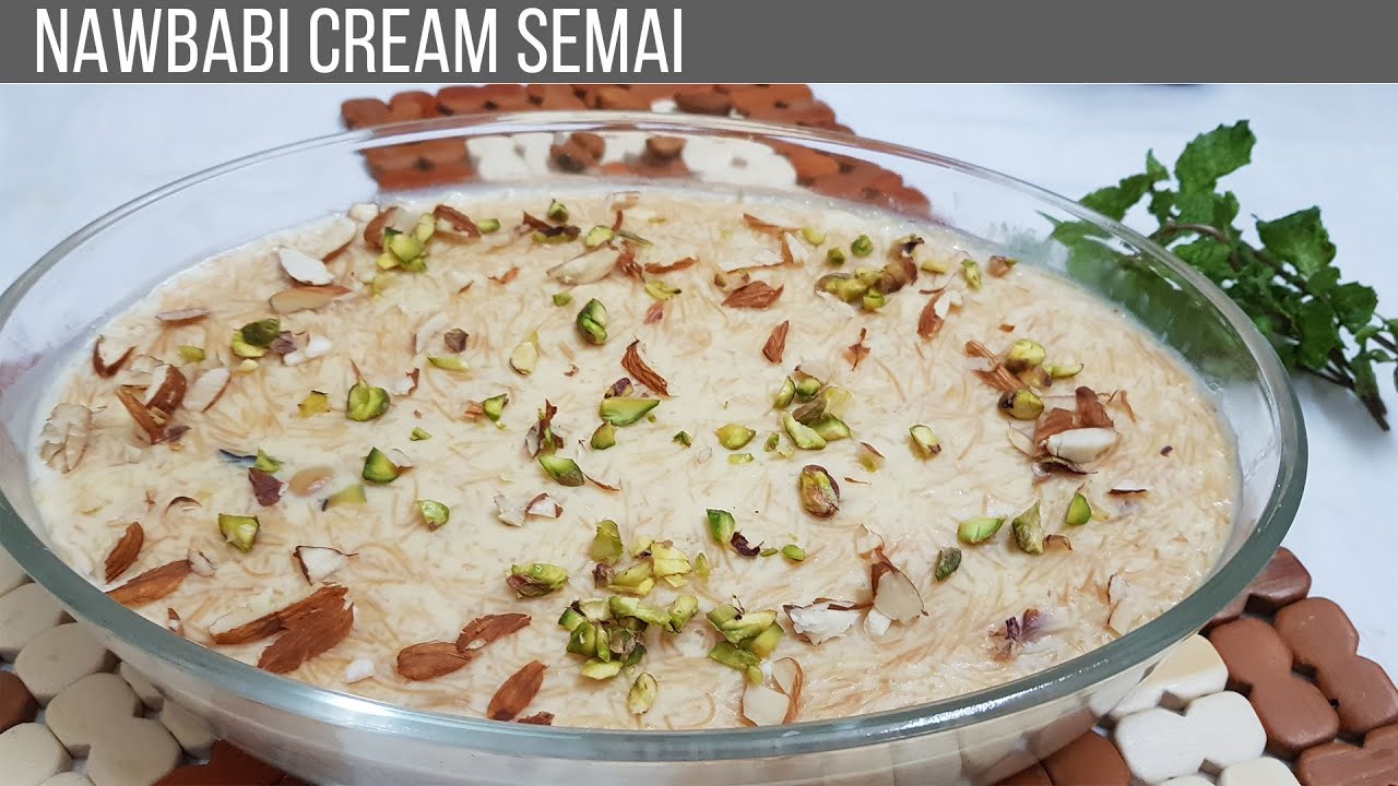 Milk Semai Recipe | Cream Semai | Vermicelli|Dudh Semai Bangladeshi ...