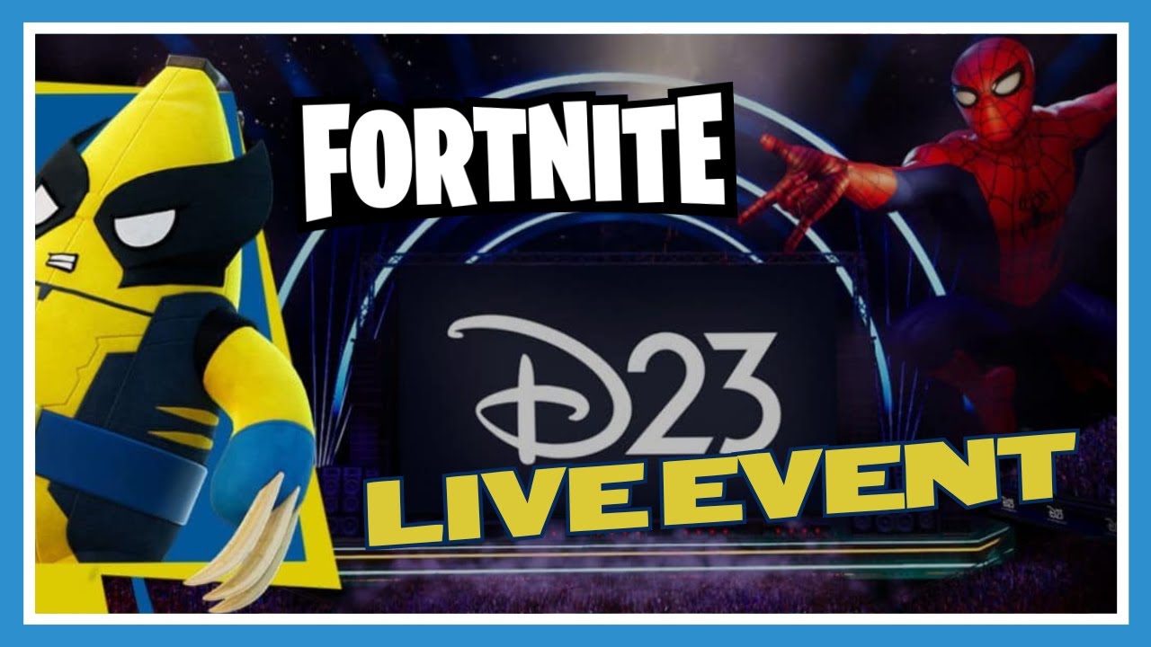 Fortnite Disney D23 Live Event - YouTube