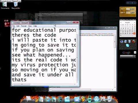 how to make a code red virus. - YouTube