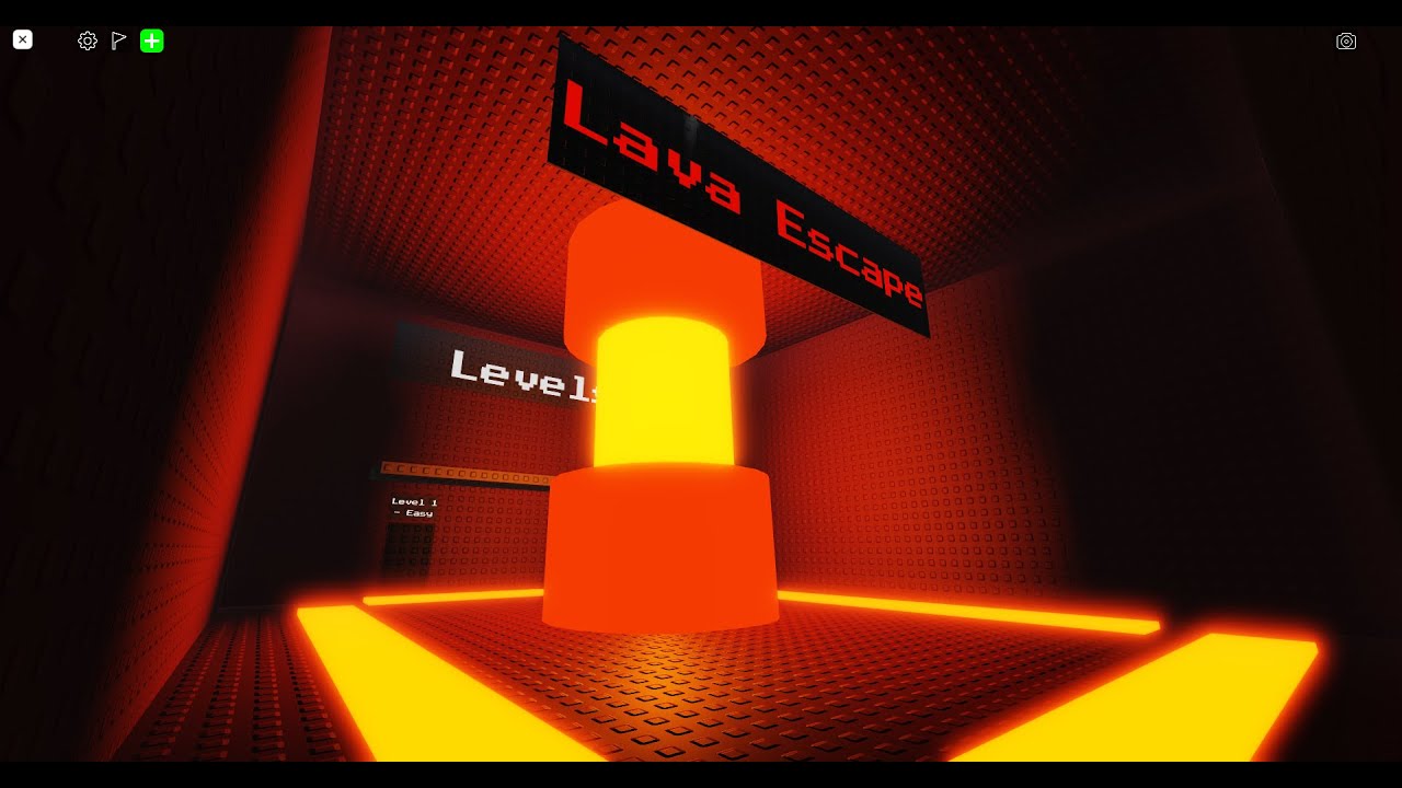 Lava Escape: Level 1 | Roblox Obby Creator - YouTube
