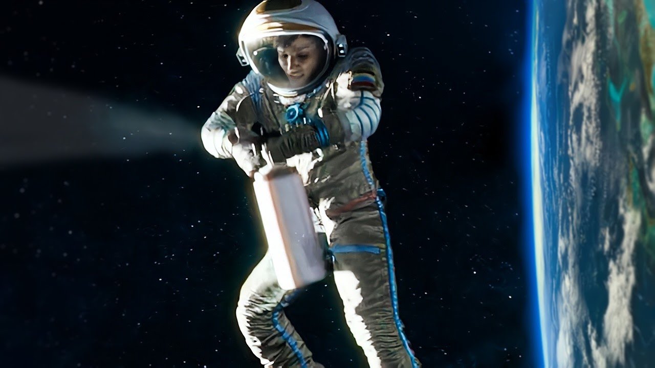 Fire Extinguisher As Thruster, Astronaut Returns To Earth After A Space ...