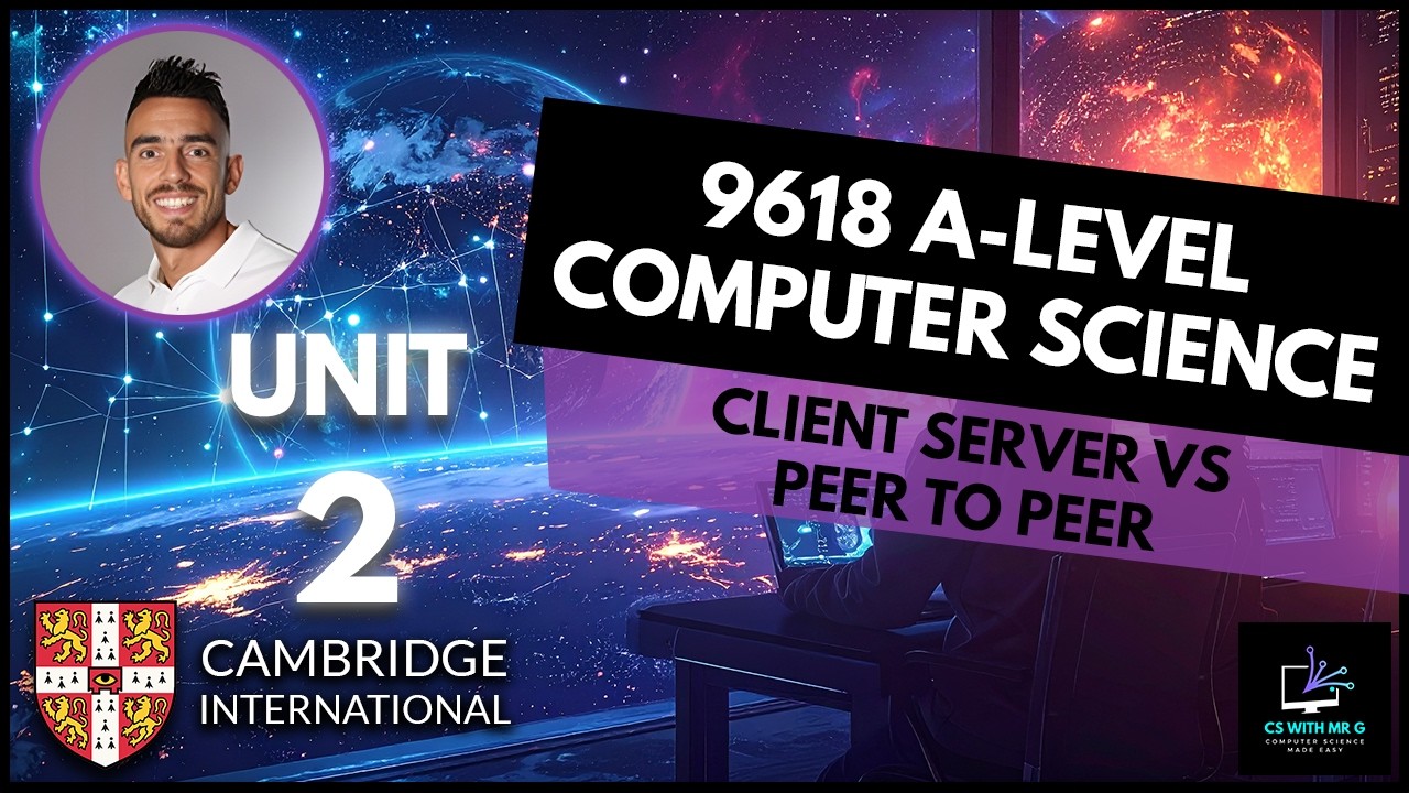 9618 AS Level Computer Science | Unit 2 Lesson 2: Networks | Client ...