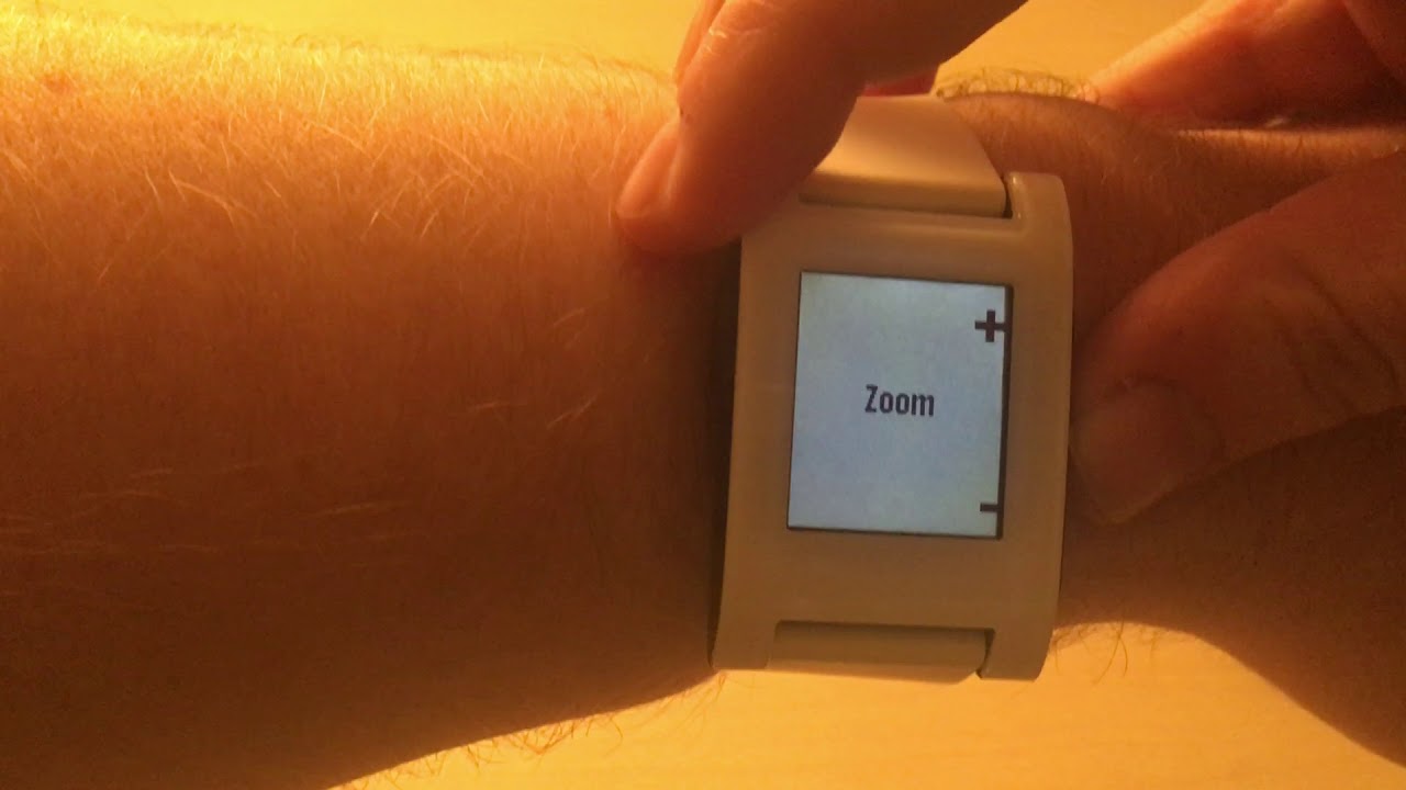 Digital Glasses - Using a Pebble Watch - YouTube