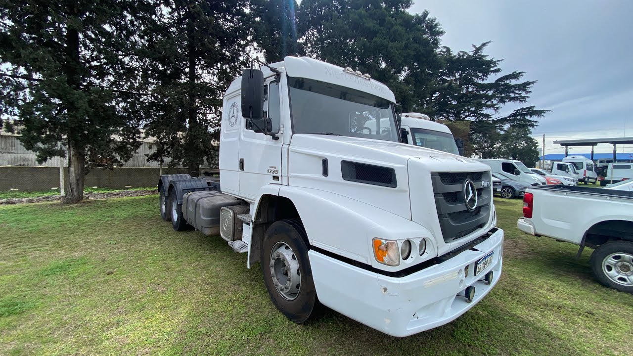 Mercedes-Benz Atron 1735/45 6x2 año 2017 Argentina - YouTube