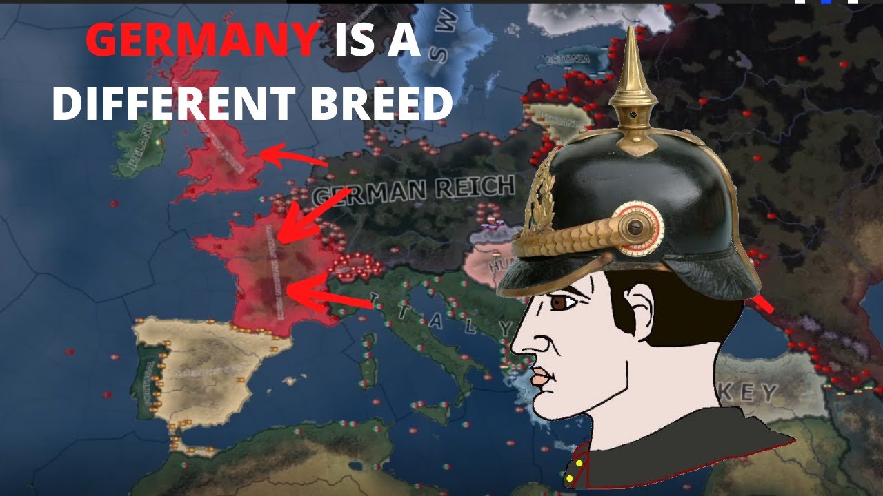 Alien Invation Of Earth = GOD MODE GERMANY - HOI4 Timelapse - YouTube