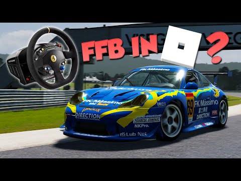 First EVER ROBLOX Game With WORKING WHEEL FORCE FEEDBACK!!! || RoSim