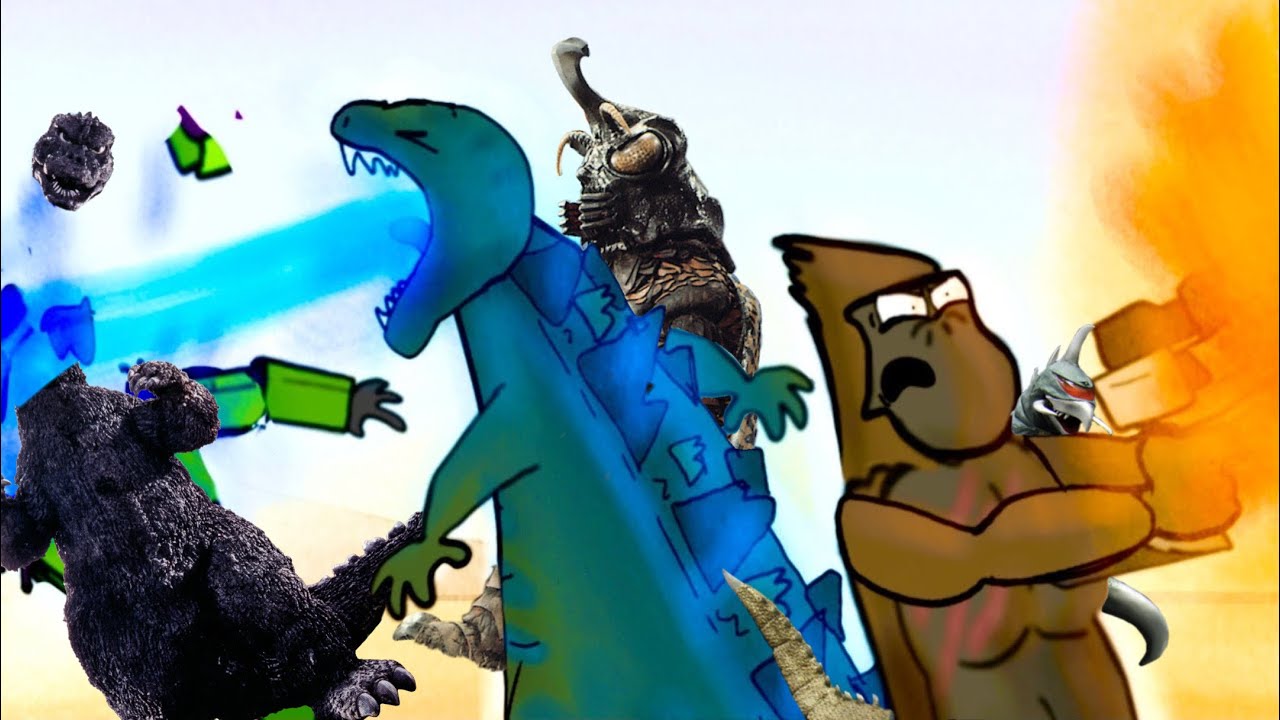 Godzilla vs monkey vs King Kong vs Godzilla vs Godzilla vs kong vs ...