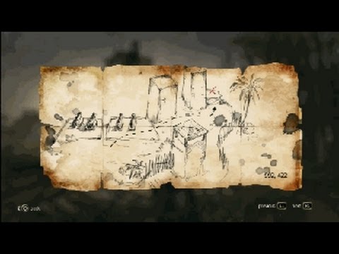 Assassin´s Creed 4 - Treasure Map - 922, 422 Principe - YouTube