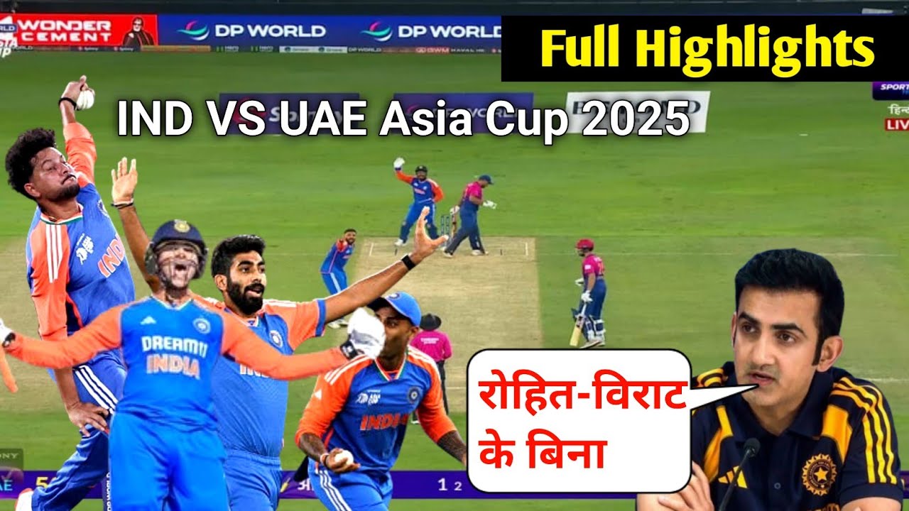 India vs United Arab Emirates Asia Cup 2025 Full Highlights - YouTube