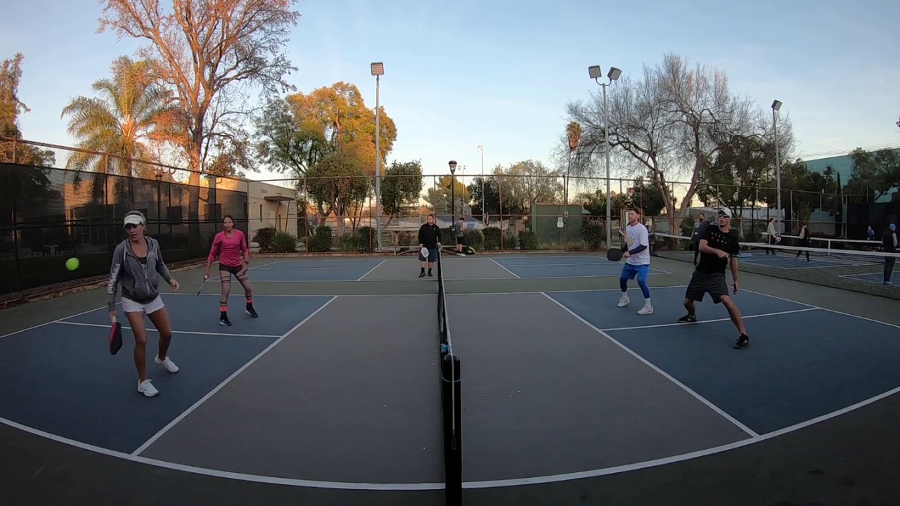 Girls versus Boys Pasadena Pickleball 5.0+ Jessie Irvine Michelle ...