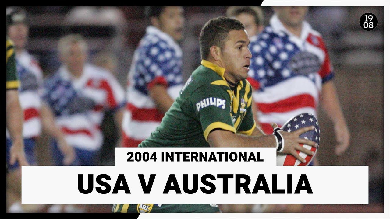 United States of America v Australia | 2004 International | Full Match ...