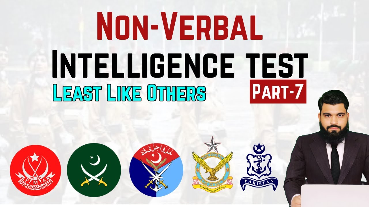 Non-Verbal Intelligence Test Part-7 | Army/Navy/PAF/AFNS/PMA/GDP/CAE ...