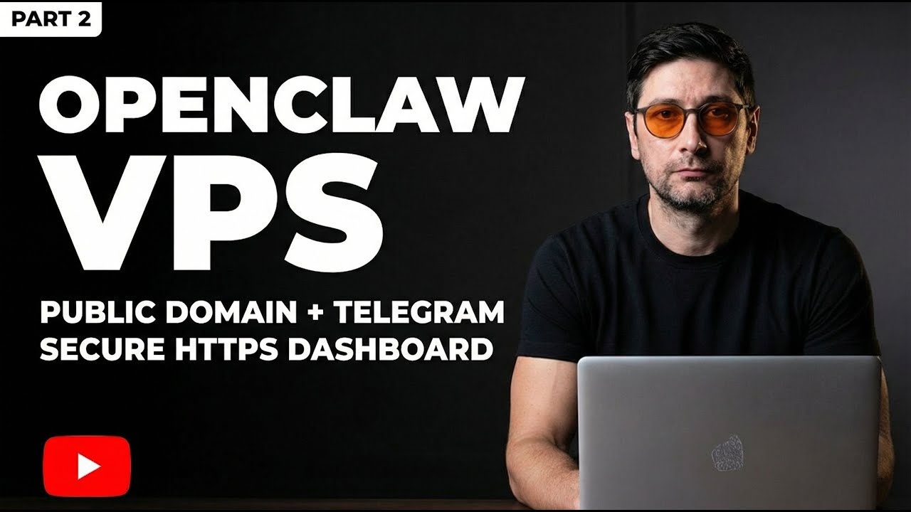 How to Add Public Domain + Telegram on OpenClaw VPS - YouTube