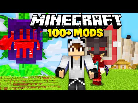 I Downloaded 1000+ Minecraft Mods! (One Block) - YouTube
