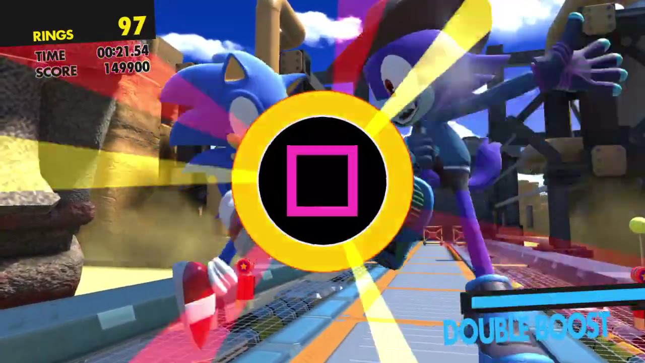 SONIC FORCES double boost - YouTube