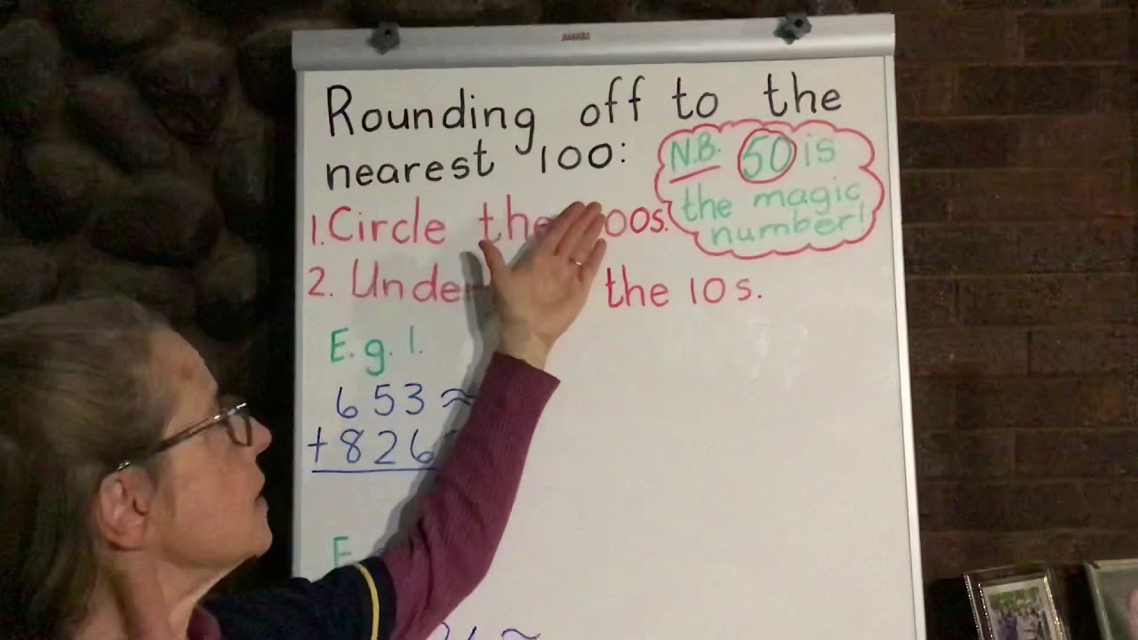 Rounding off to the nearest 100 used for estimating using approximation ...