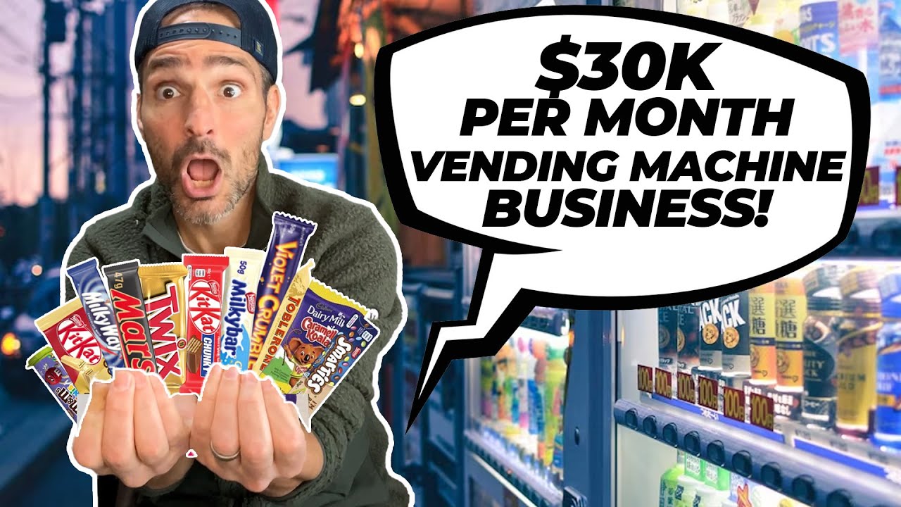 How to Start a $30K Per Month Vending Machine Business - YouTube
