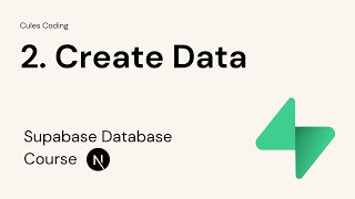 1 Setup Supabase Database With Nextjs 15 Server Component Server Action ...