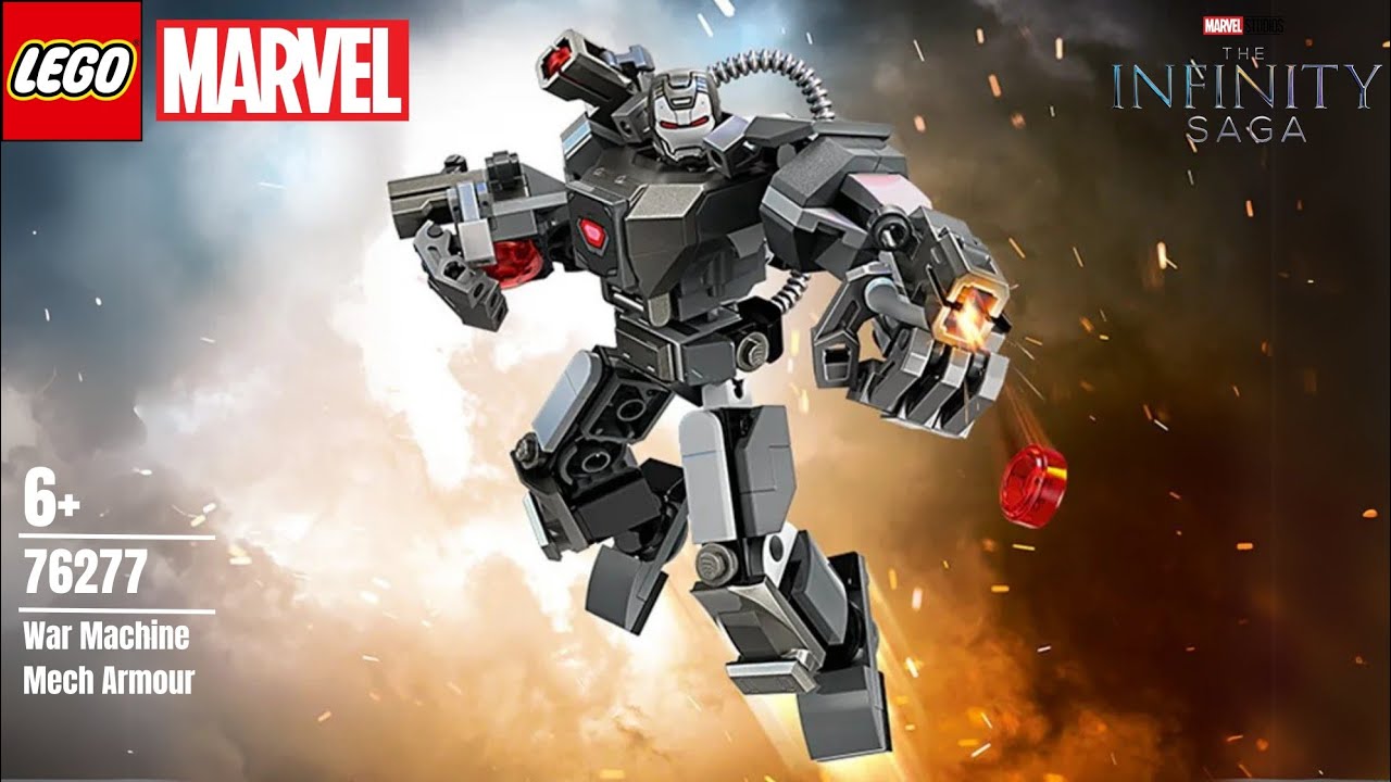 LEGO Marvel 76277 War Machine Mech Armor Yapımı ve İncelemesi! - YouTube