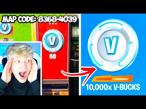 Gratis V-Bucks mit dieser Fortnite Map bekommen! (Anleitung)