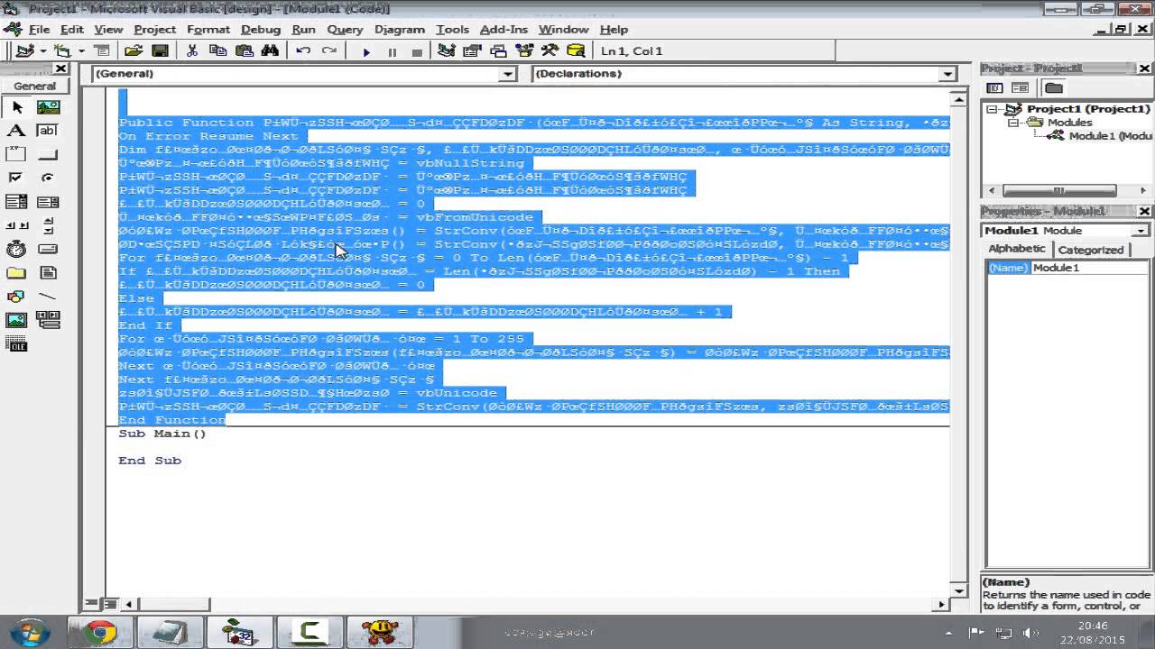 GERADOR DE CRYPTER VB6 BY CORINGA - YouTube