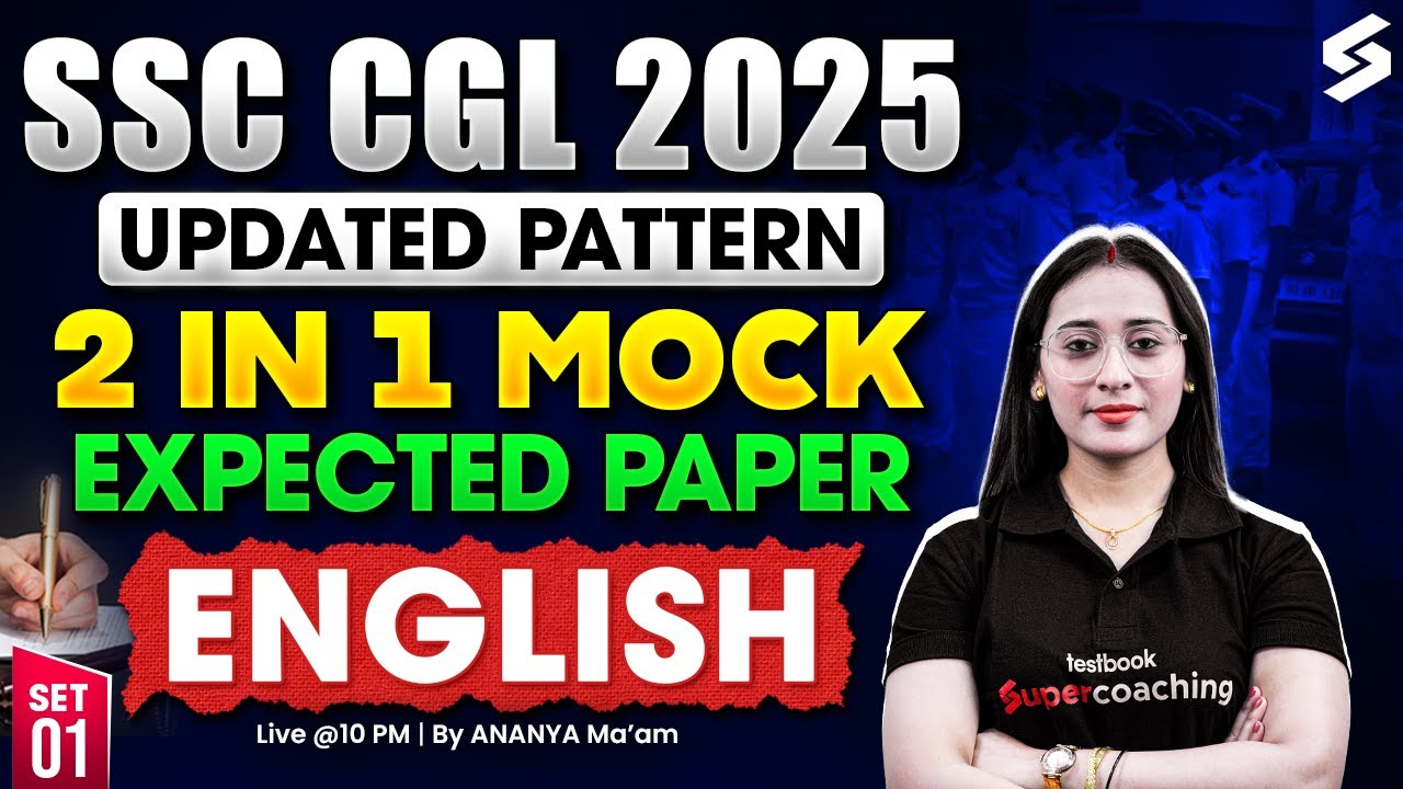 SSC CGL English Classes | SSC CGL English Mock Test 2025 | SSC CGL ...