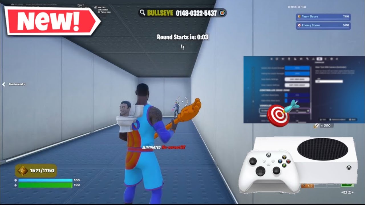 Xbox Controller🎮 Fortnite Piece Control 2v2🎯 Gameplay + BEST Controller ...