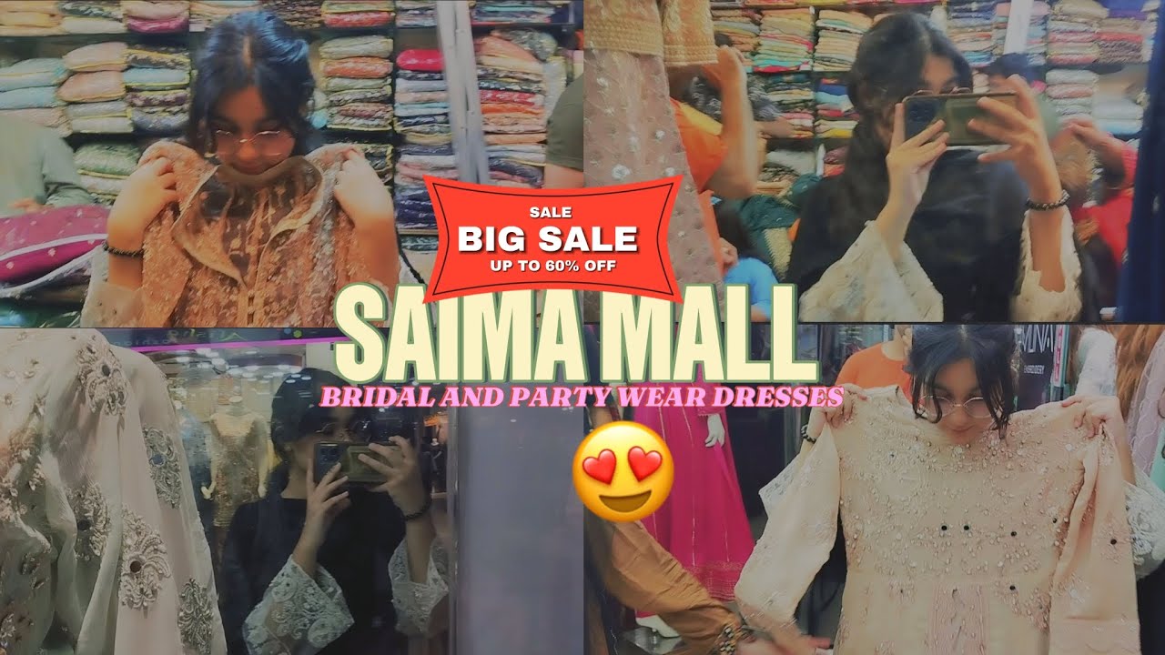 Saima Mall 🛍️ | Beautiful Party Wear and bridal dresses on big sale 😉 ...