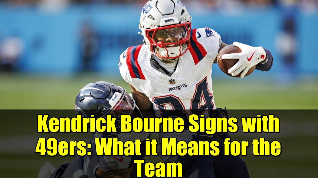 Kendrick Bourne Signs with 49ers: What it Means for the Team - YouTube