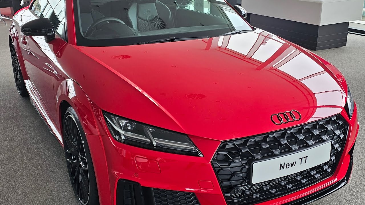 All New TT Black Edition in Tango Red - YouTube