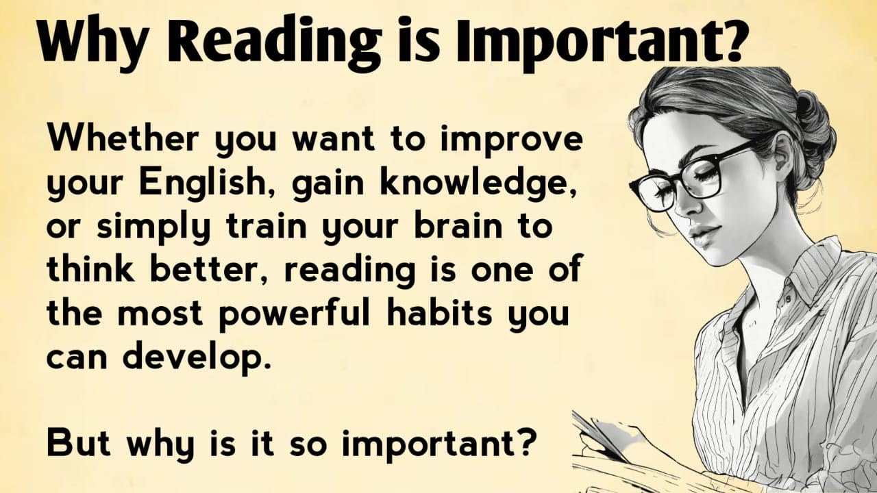Why Reading is Important || Graded Reader || Improve Your speaking in ...