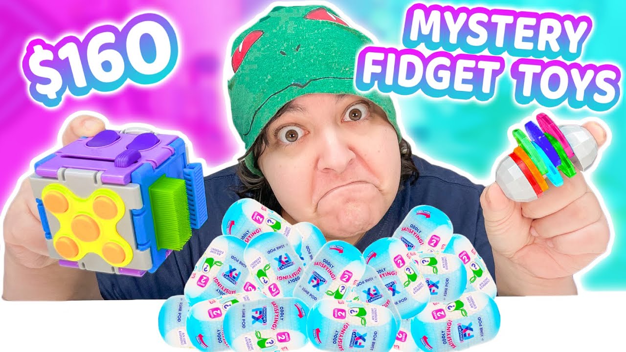 Ranking $160 RARE Mystery Box Fidget Toys ASMR FX - YouTube