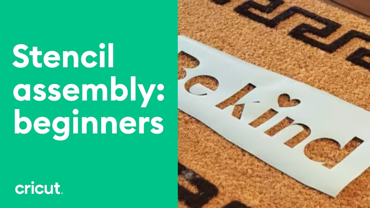 Stencil Assembly for Beginners - YouTube