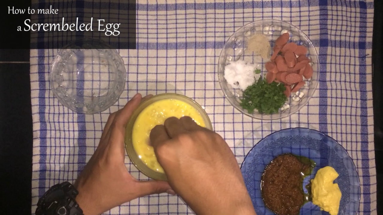 Procedure Text "How To Make Scrambeled Egg" - YouTube