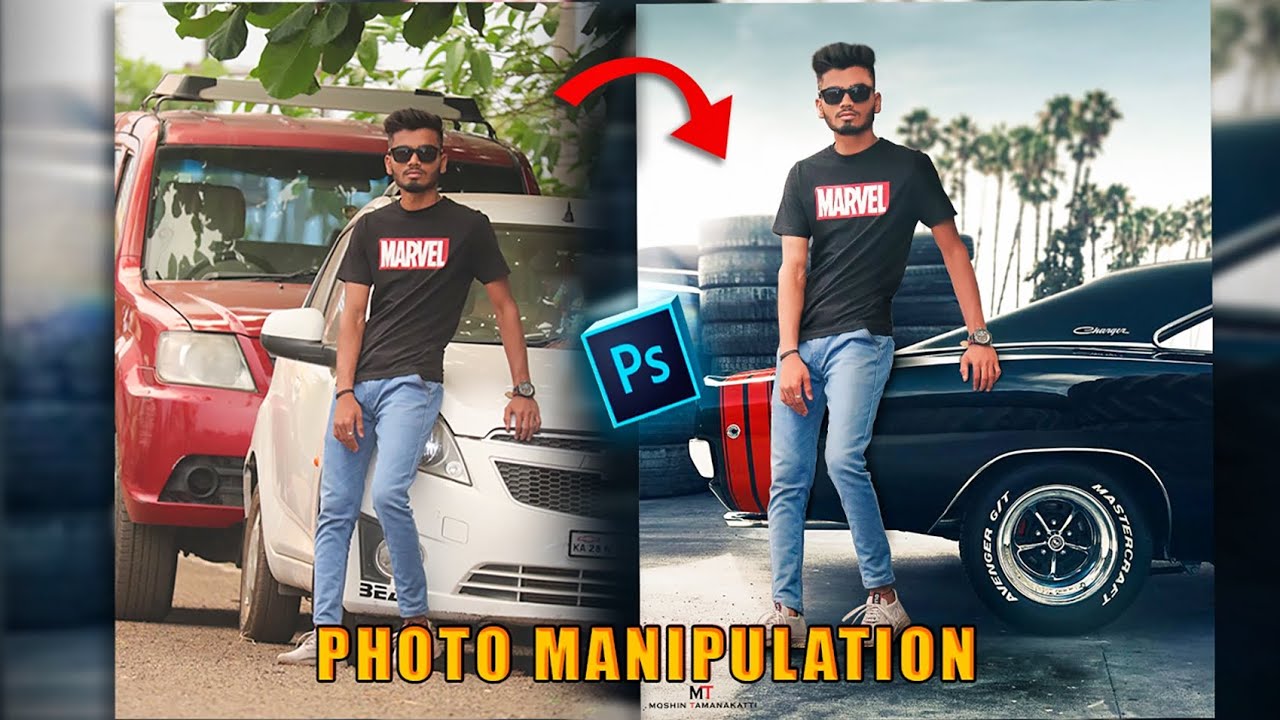Photoshop tutorial / photo manipulation / Photo Editing - YouTube