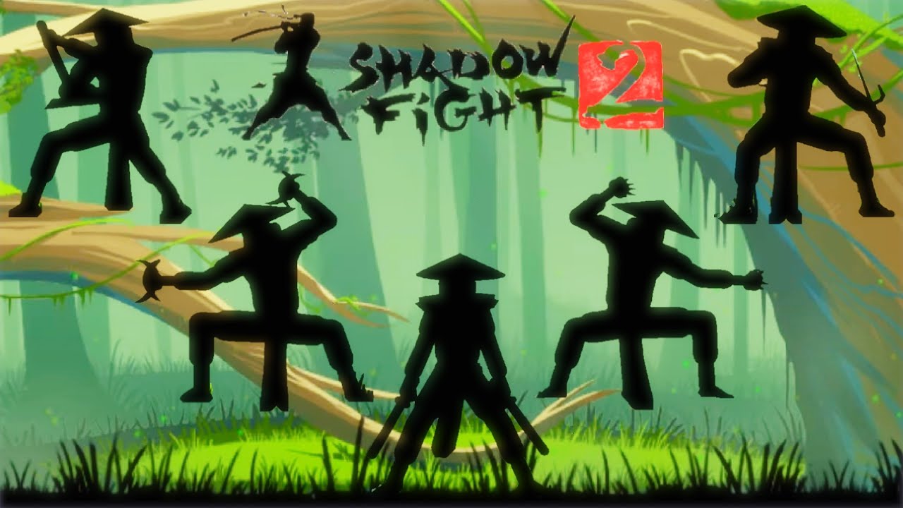 Shadow Fight 2 Steel Batons / Sai / Knuckles / Crescent Knives / Knives ...
