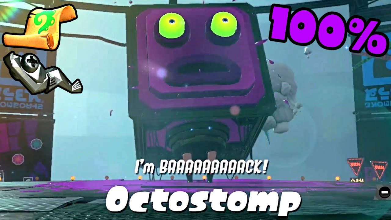Splatoon 2 Full Walkthrough 🎨 Boss 3 - Lips for Days 🎨 All Scrolls ...