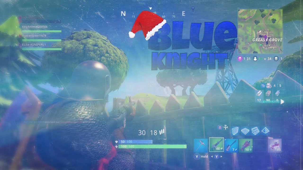 The Blue Knight Fortnite:Battle Royale - YouTube