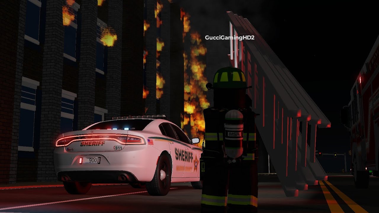 [NEW MAP] Tennessee RP | Cutting The Roof Of a Rowhome Fire (FIRE ...