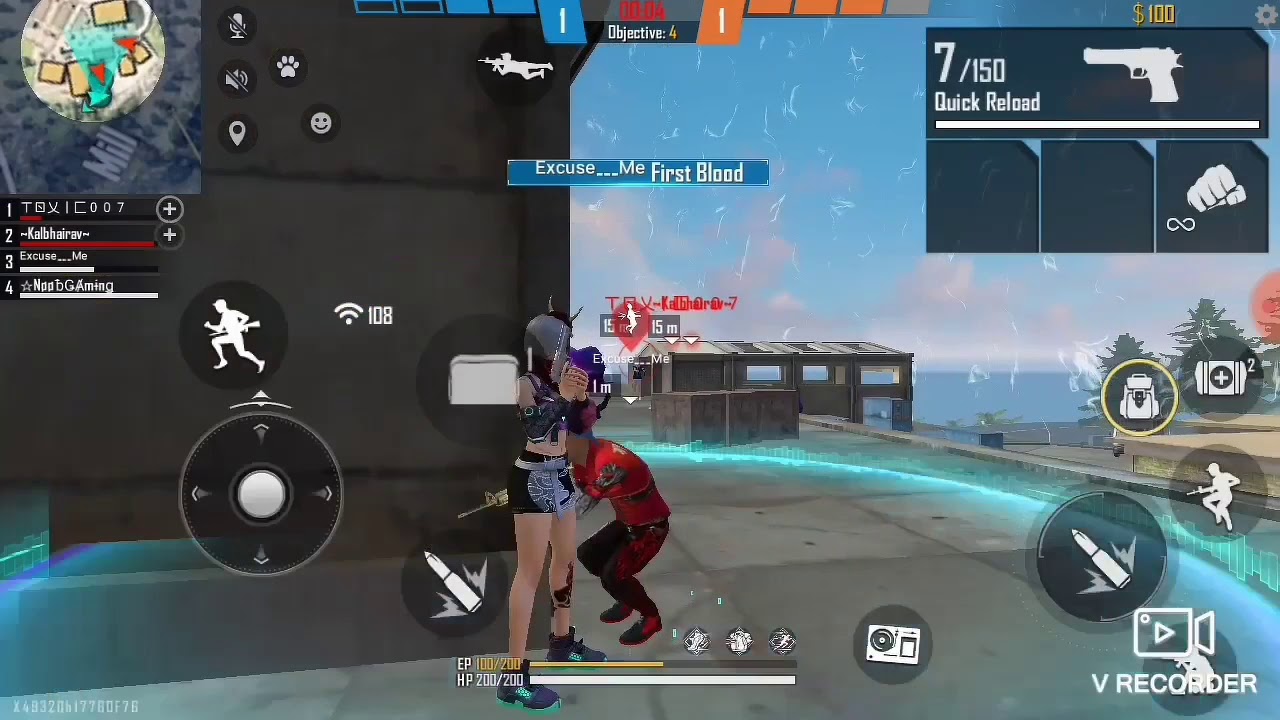 Noob Gaming ff pistol gameplay and my seacond video #2 - YouTube