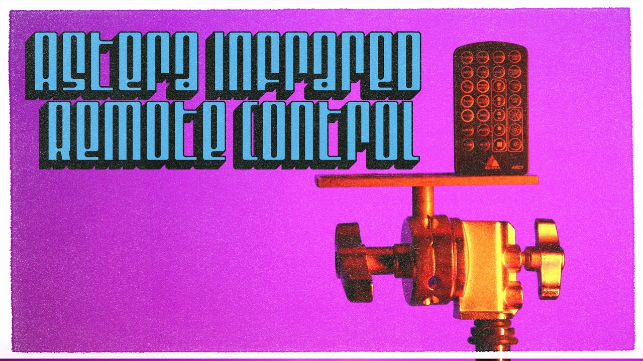 Astera Wireless LED Infrared Remote Control ARC1 test - YouTube