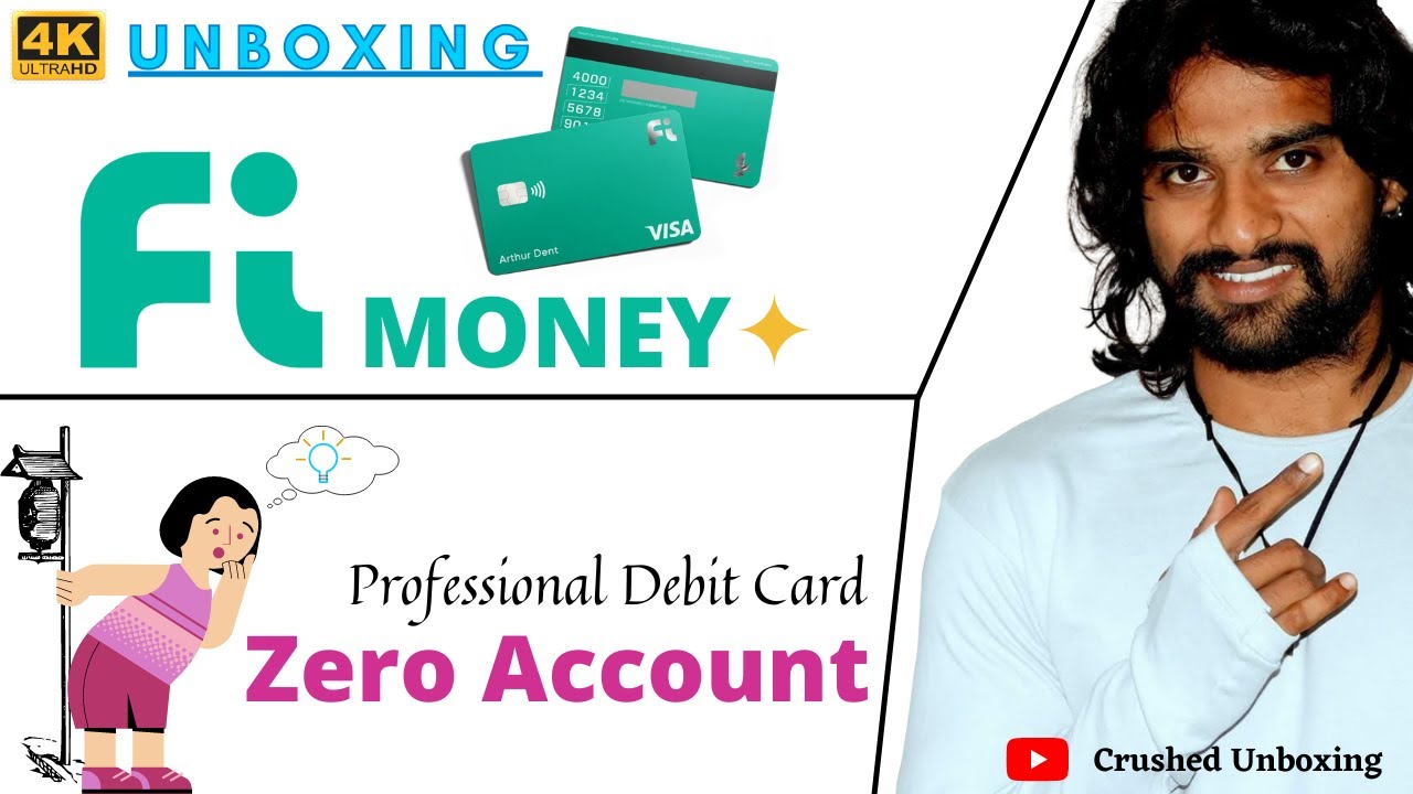 Fi Money zero balance account unboxing - fi money bank account opening ...