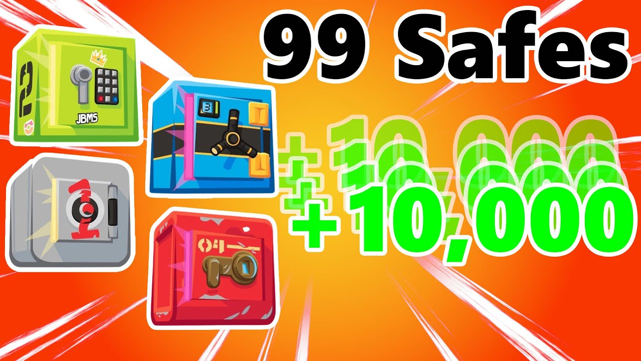 OPENING 99 SAFES - Can I Get Million? - YouTube