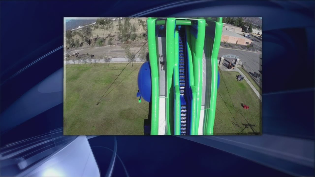 Tallest inflatable water slide makes it to Albuquerque for good cause ...