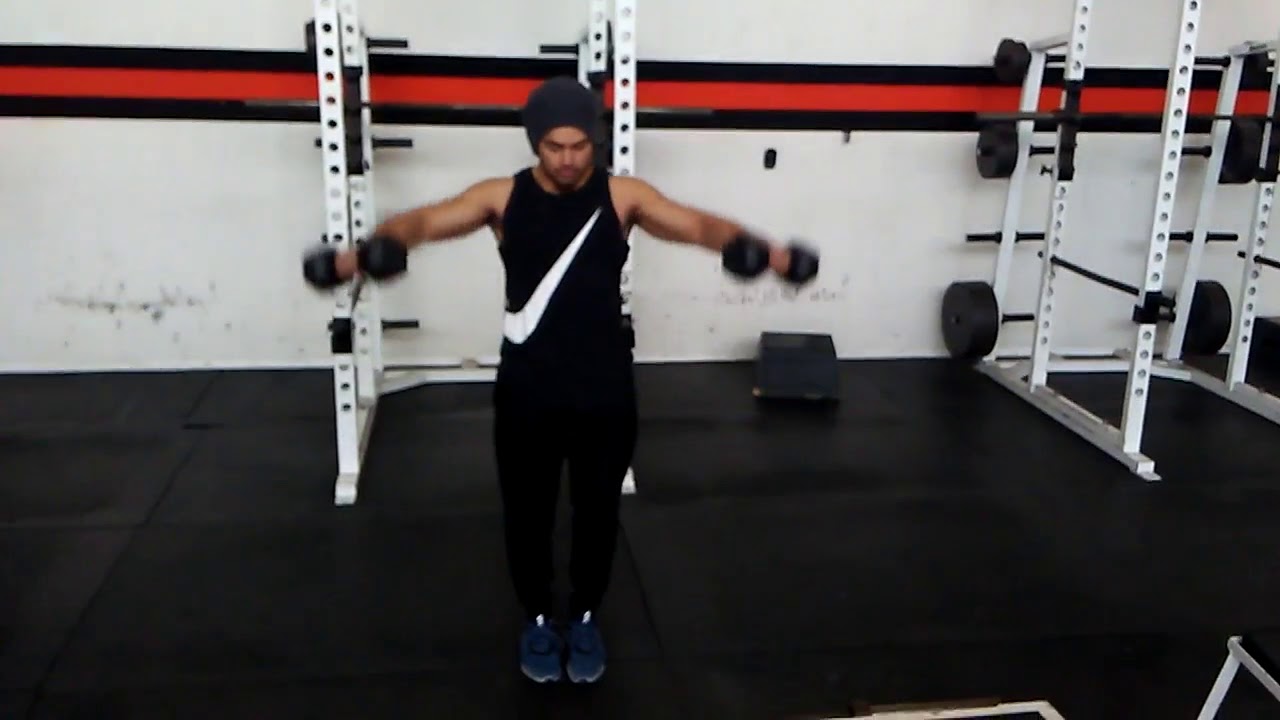 DB Lateral Raise - YouTube